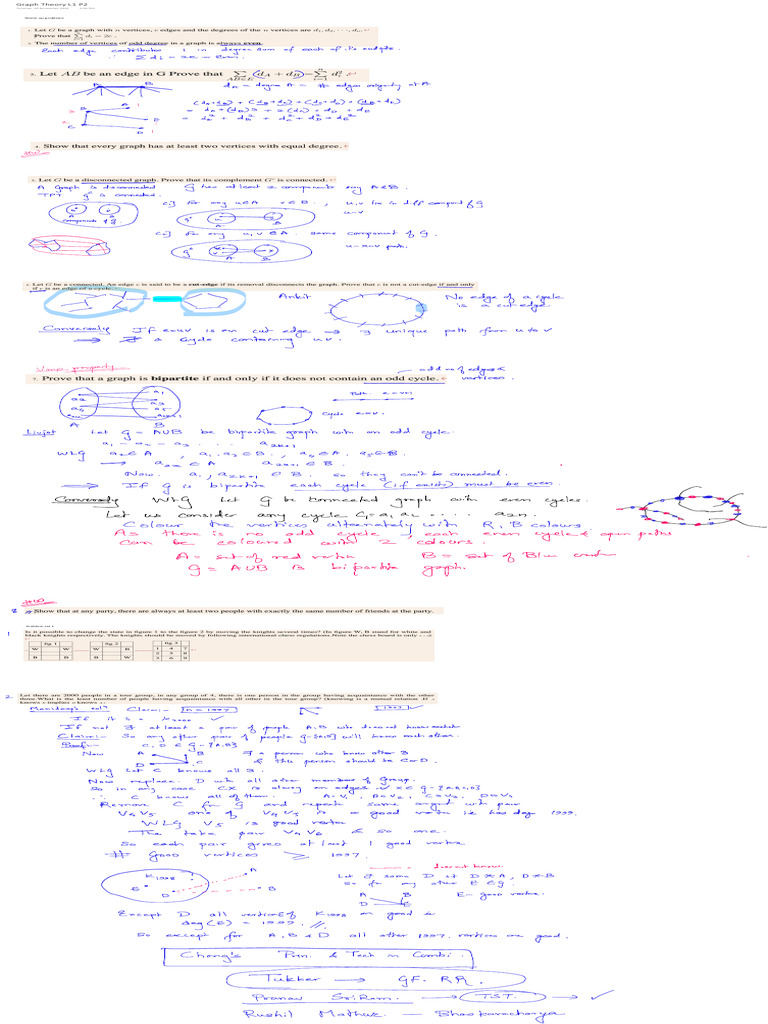 Graph Theory L1 P2 | PDF
