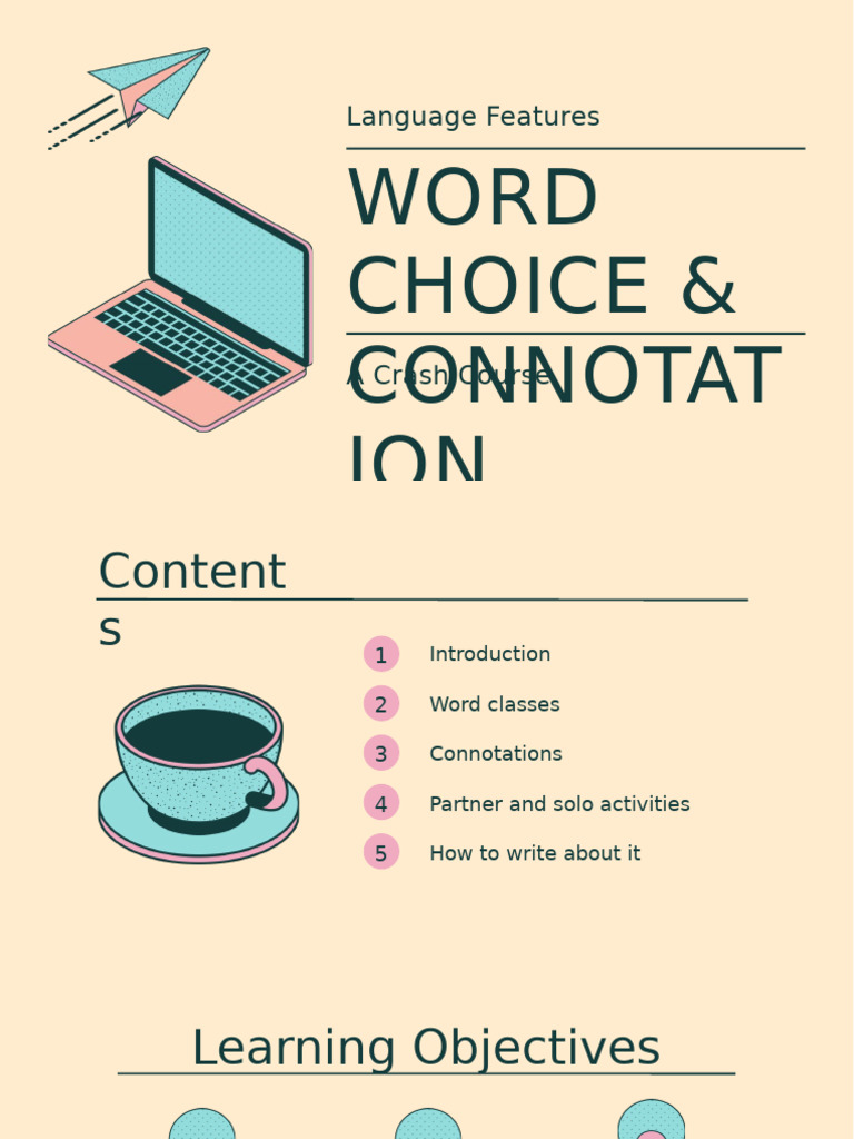 Understanding Word Choice & Connotation | PDF | Part Of Speech | Adverb