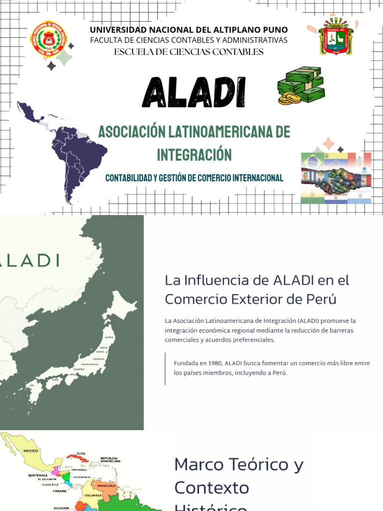 Miembros de ALADI y su impacto comercial | PDF | Integración económica ...
