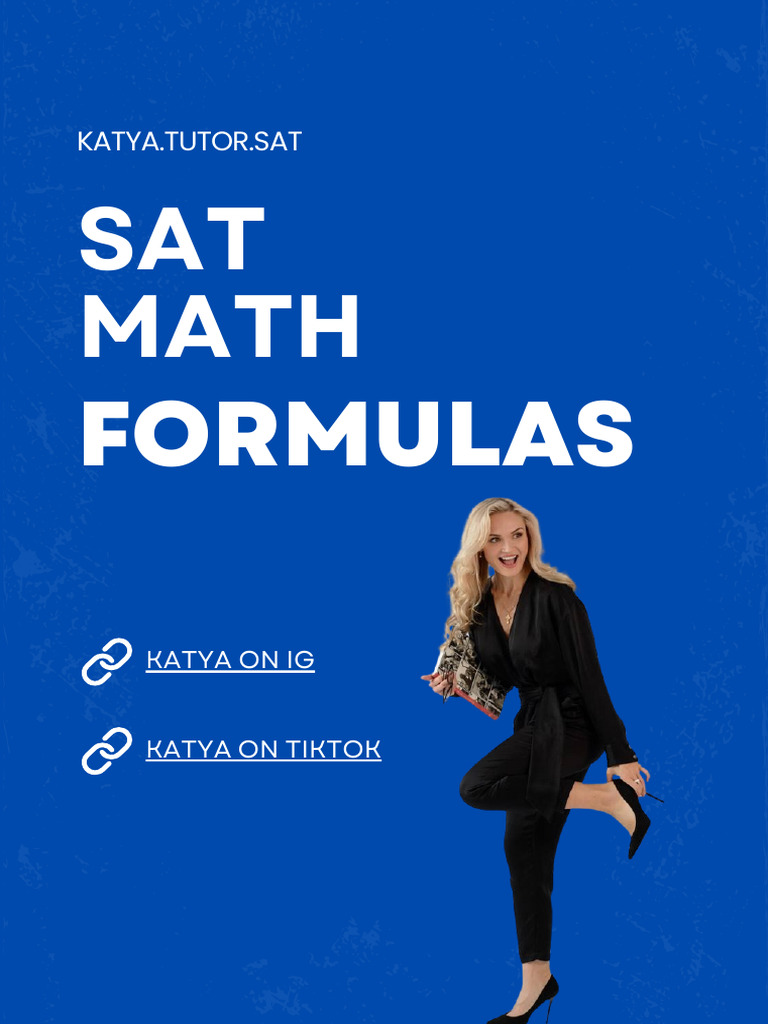 MathFormulas - Katya SAT | PDF