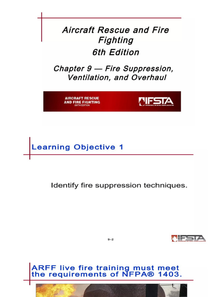 Ifsta Arff Fire Suppression Ventilation and Overhaul Ch09 | PDF