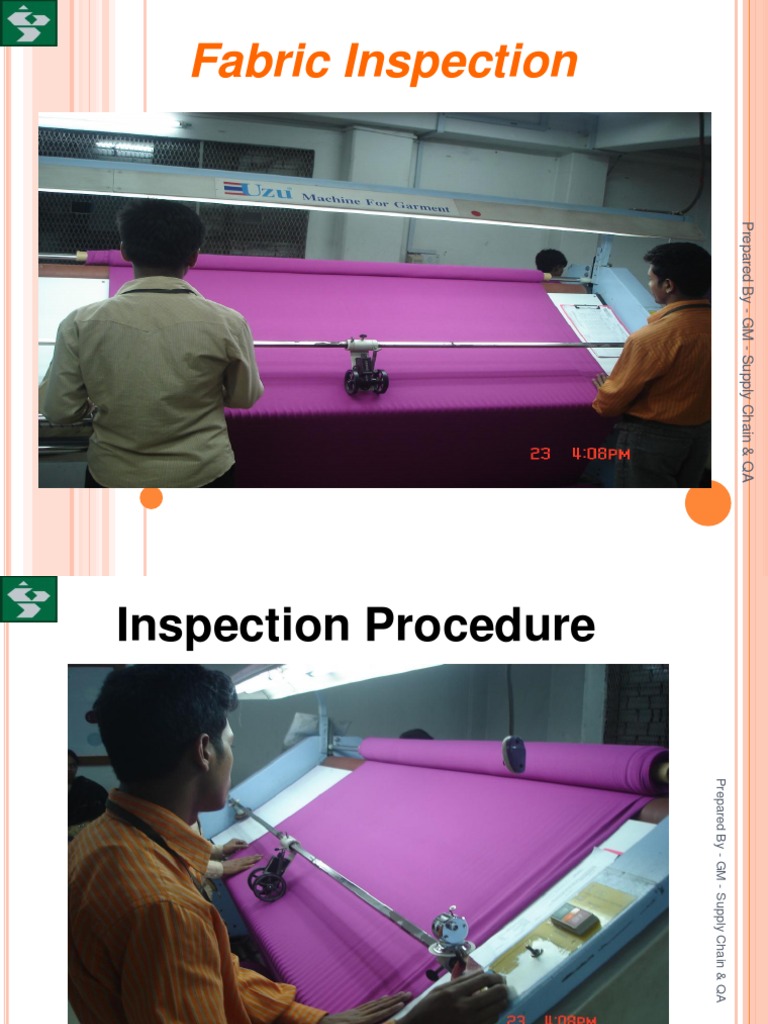 Fabric Inspection Training KDS Final | PDF | Supply Chain | Industries