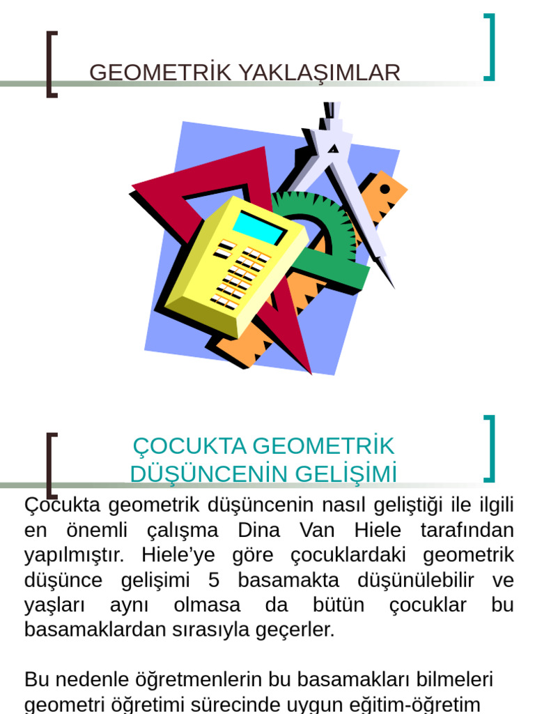 Geometrik Düşünme Düzeyleri | PDF