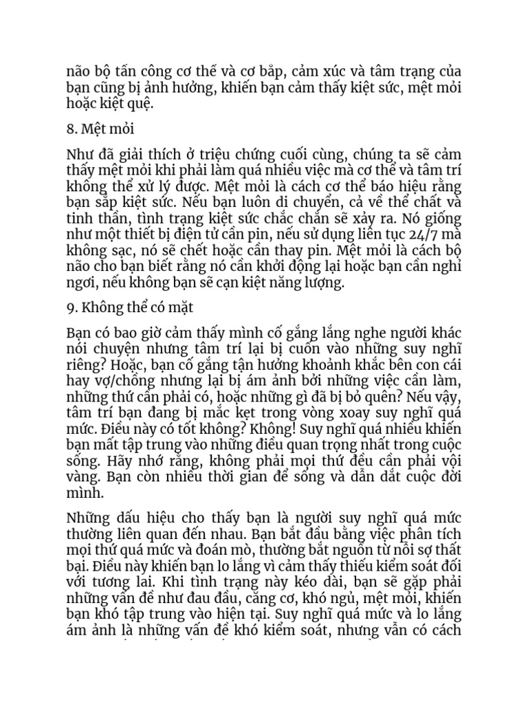 Stop Overthinking Song Tu Do Khong Au Lo 7 Buoc Loai Bo Suy Nghi Tieu ...
