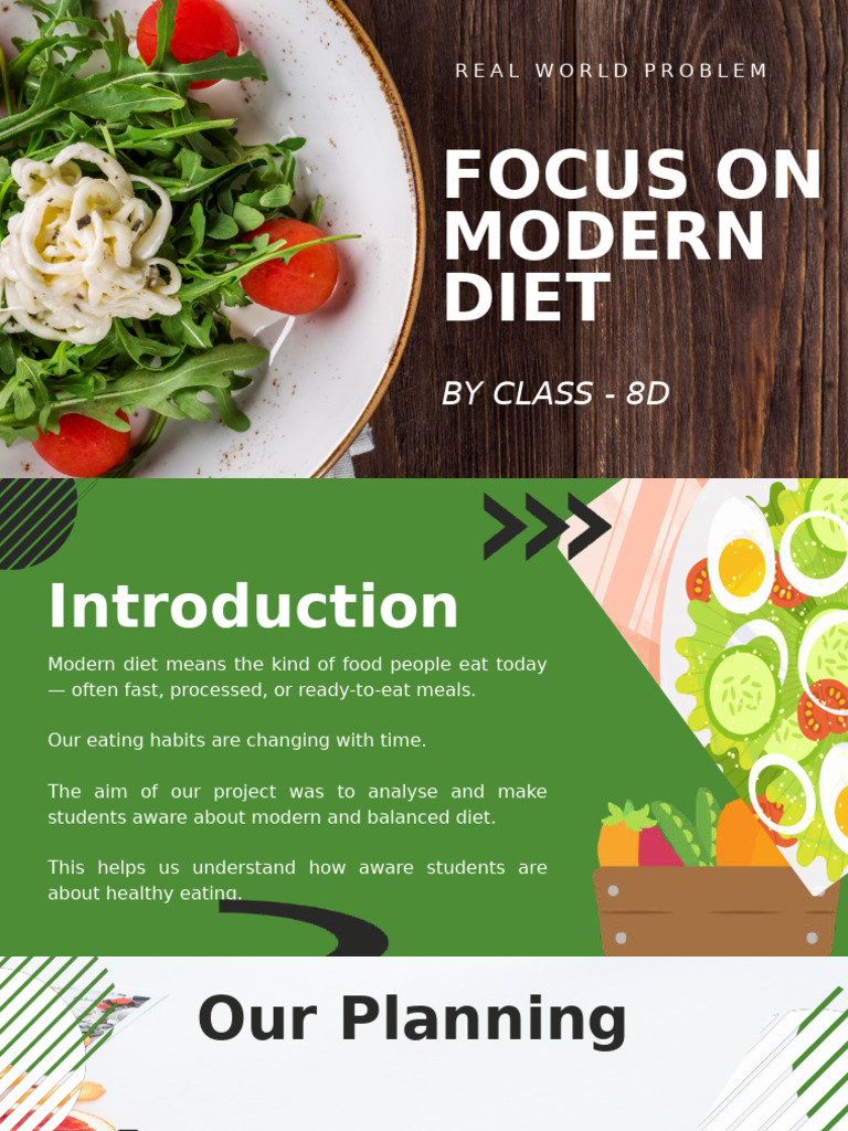 Modern Diet Survey in Schools | PDF | Healthy Diet | Lunch