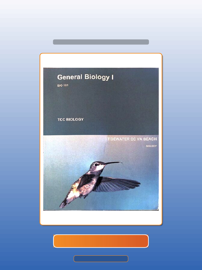 Complete Testbank General Biology 21st Edition Verified | PDF | Science ...