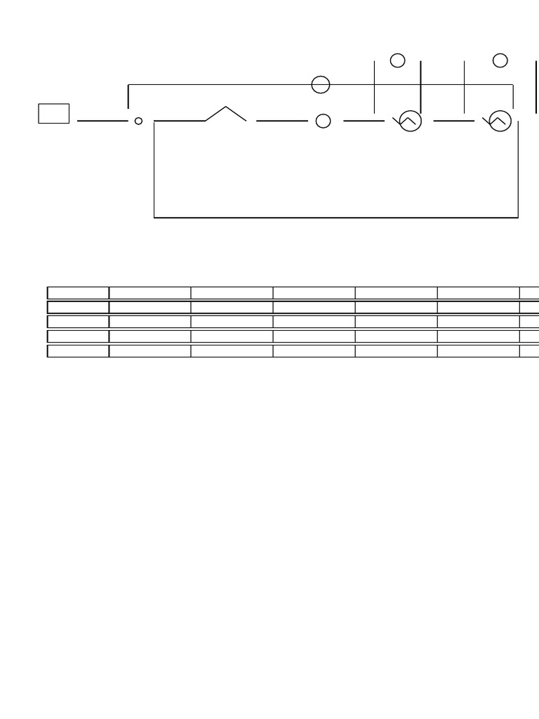 Ac Series Bulbs Diagram and Table | PDF
