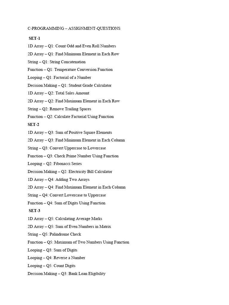 C Programming Assignment-Ca1 | PDF | Fahrenheit | Integer (Computer Science)