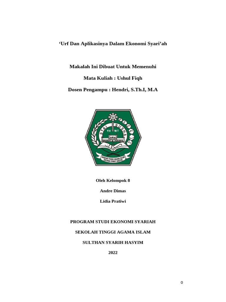 Urf Dan Aplikasinya | PDF