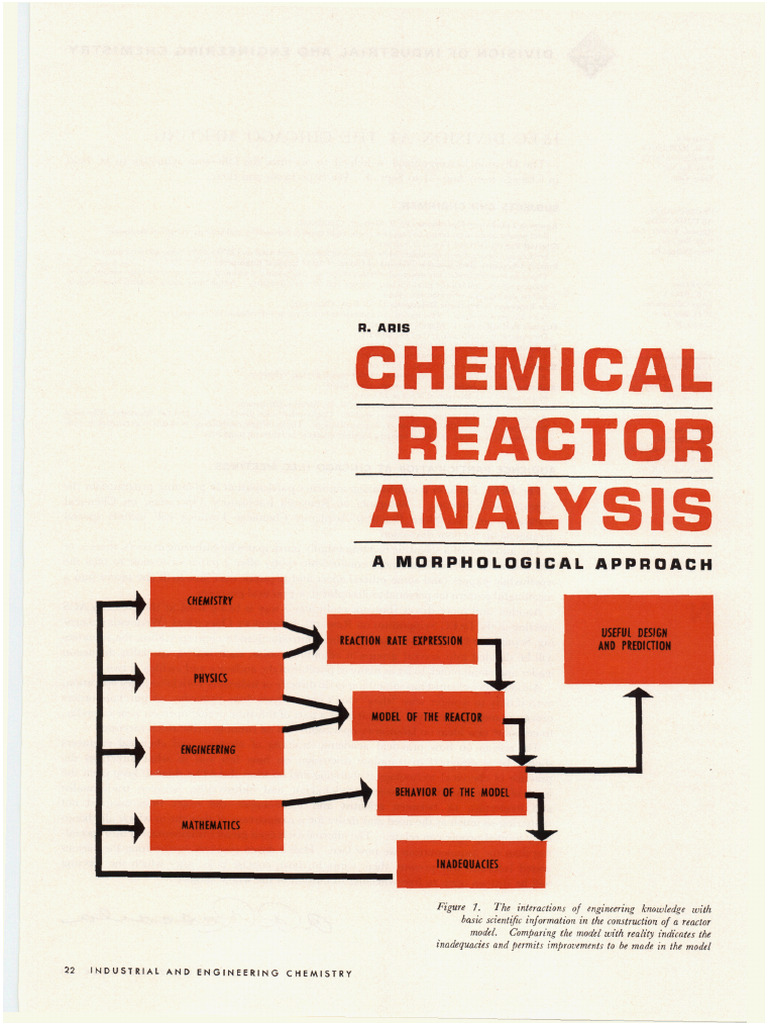 Paper Rutherford Aris 1964 Chemical Reactor Analysis | PDF | Chemical ...