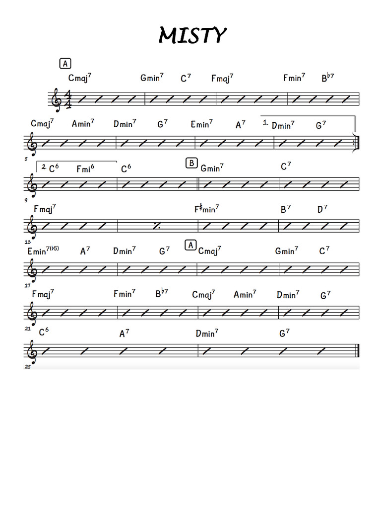 Misty - Chart | PDF