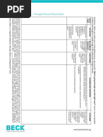 Low Self-Esteem Formulation Guide | PDF | Bias | Cognitive Therapy