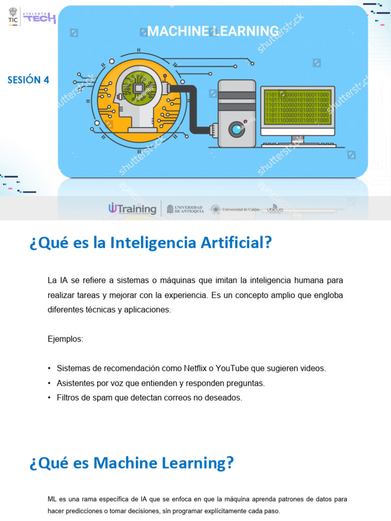 Sesión 4 - Introducción A La Inteligencia Artificial y Machine Learning ...