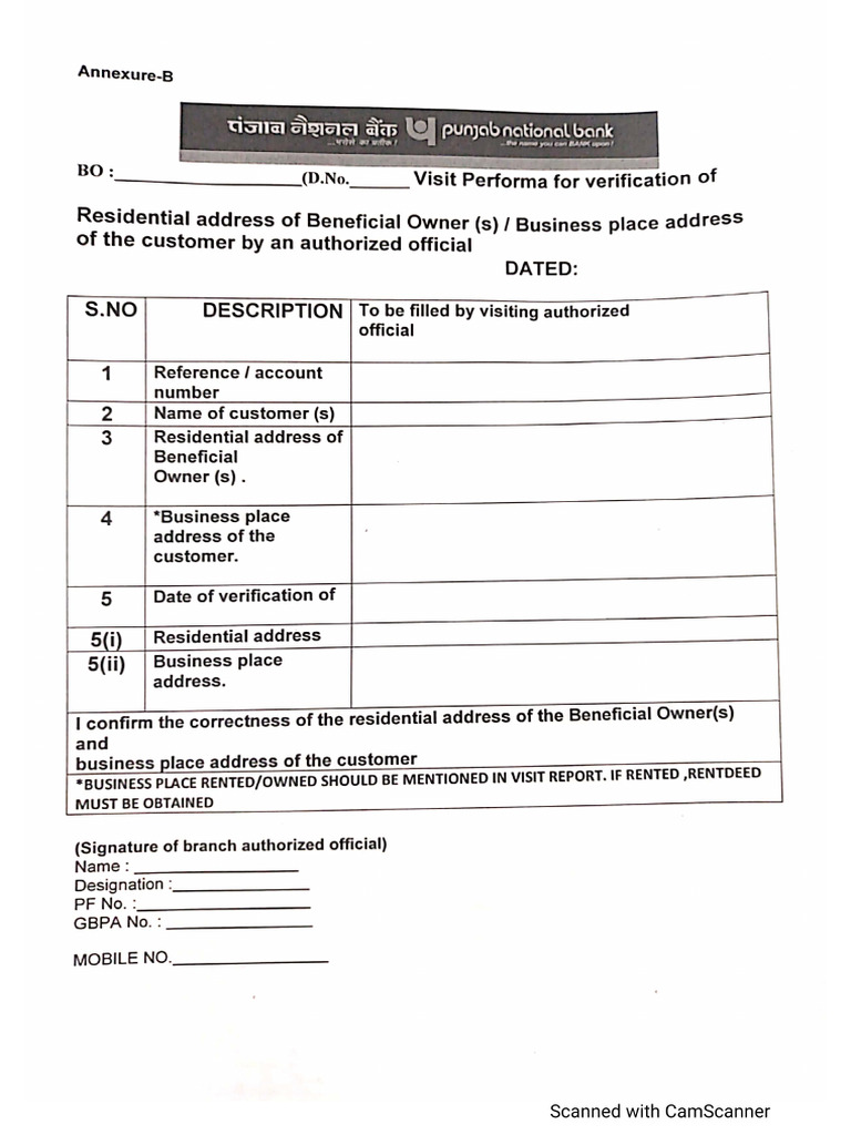 Visit Report Format | PDF