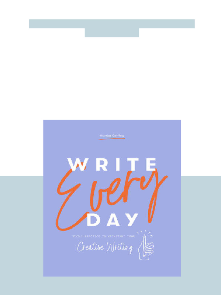 Write Every Day 1st Edition Harriet Griffey Complete Edition | PDF ...