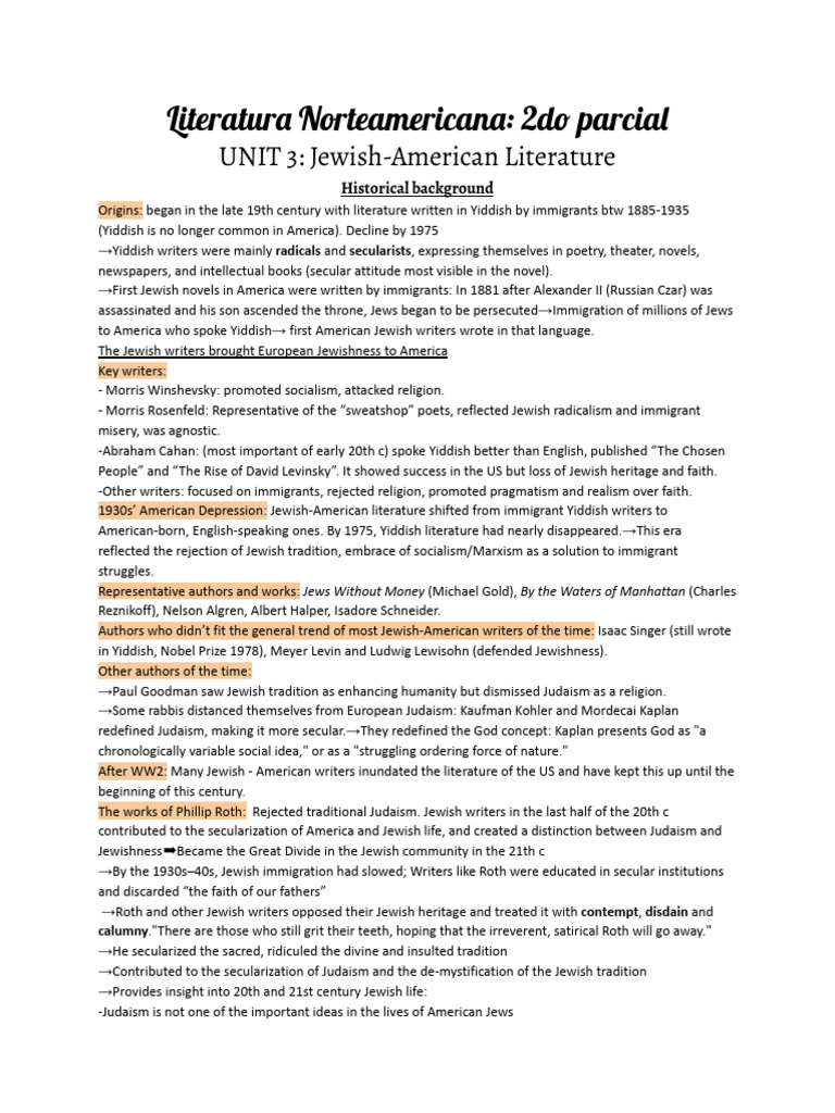 2C Resúmen Literatura NA | PDF | Chicano | Hispanic And Latino Americans