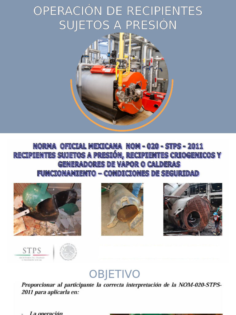Presentación-RECIPIENTES SUJETOS A PRESIÓN | PDF