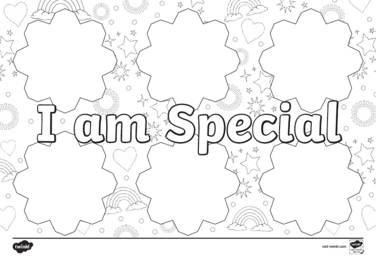 T LF 1707754625 I Am Special Colouring Activity Ver 1 | PDF