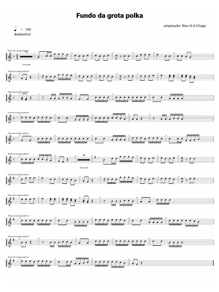 Fundo Da Grota Polka | PDF