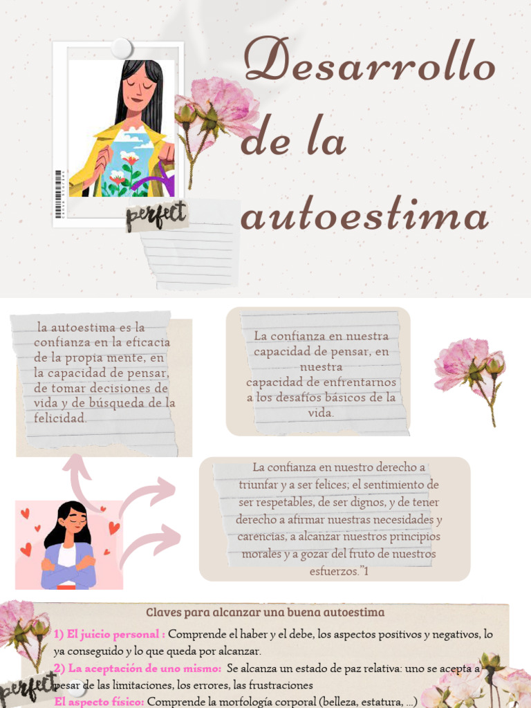 Desarrollo de La Autoestima | PDF | Autoestima | Pensamiento