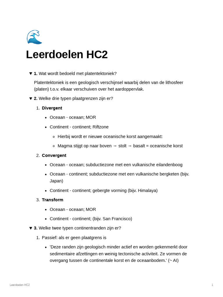 328865af Cdb5 4dda 88ab 2d28ea39f2e6/leerdoelen HC2 | PDF