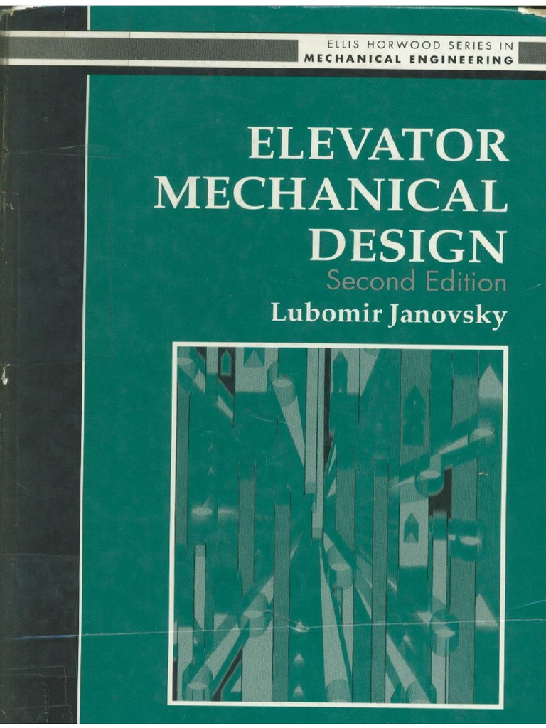 Lubomir Janovsky - Elevator Mechanical Design (1993) | PDF