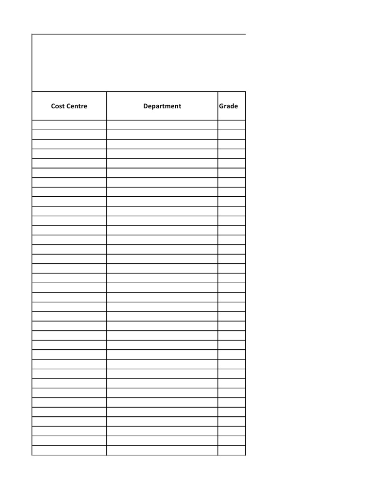 Vacancy Report Template | PDF