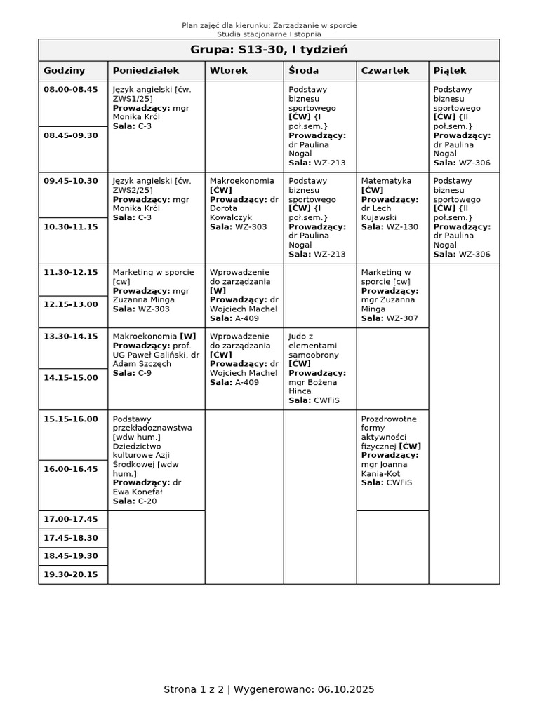 Plan s13 30 Stacjonarne Pl 0 Kopia | PDF