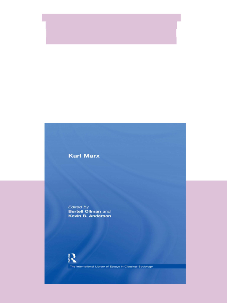 76883776 | PDF | Marxism | Karl Marx