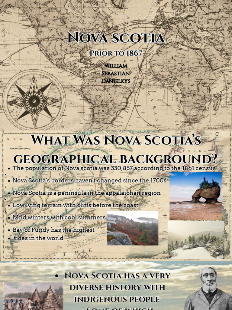 Nova Scotia Prior To 1867 | PDF | Nova Scotia | Canada