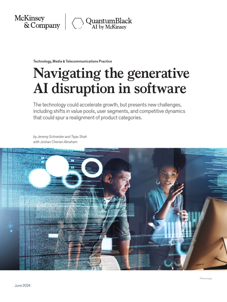 Navigating The Generative Ai Disruption in Software | PDF | Artificial ...