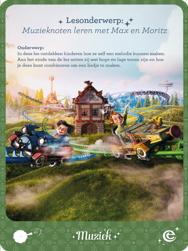 Efteling Leskaart Muzieknoten | PDF
