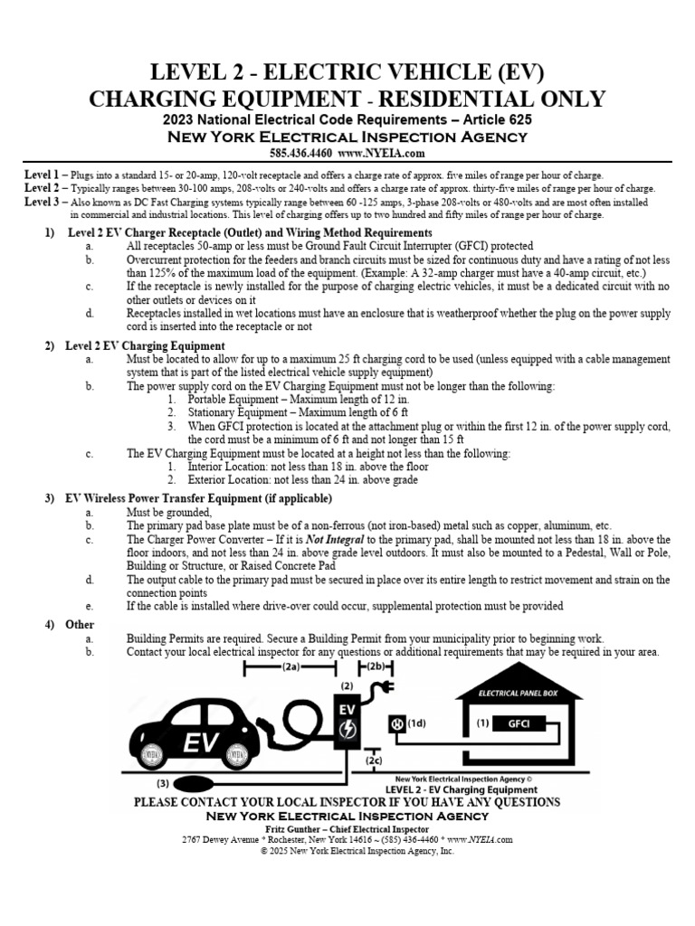 Level 2 EV Charging Equipment Guide | PDF | Electromagnetism ...