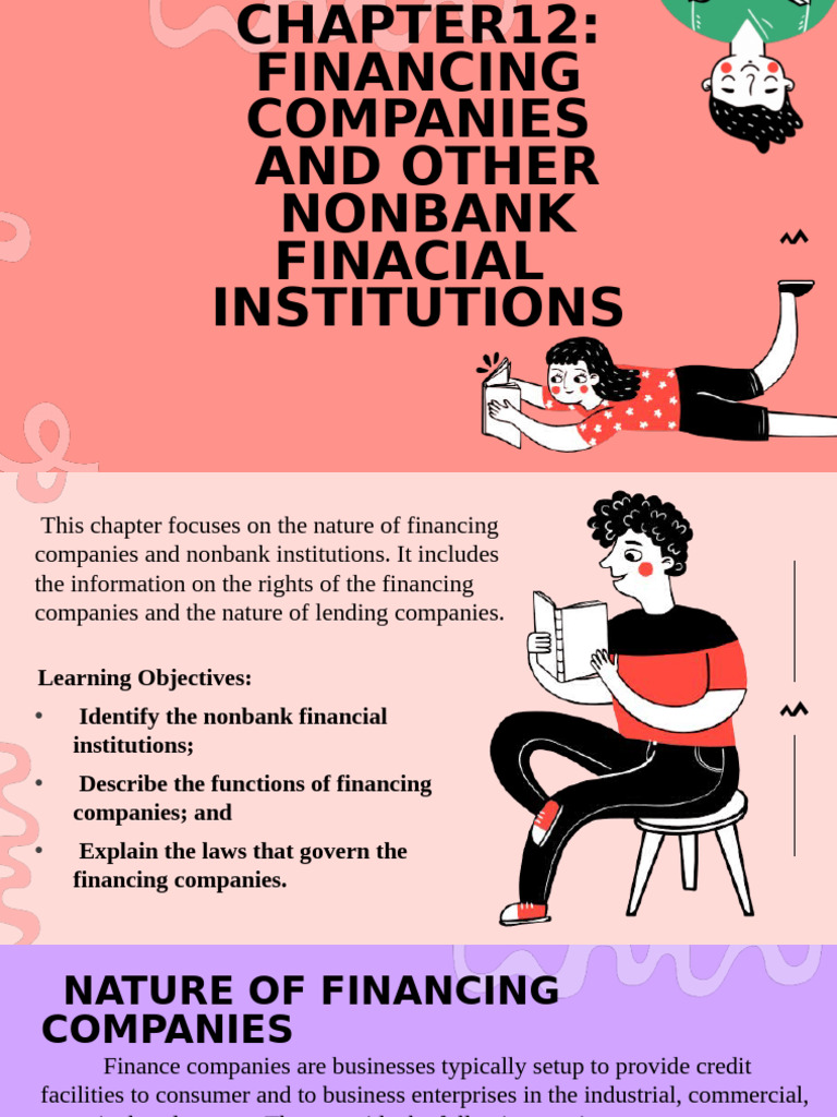 Chapter12 Finacial Institution | PDF | Non Bank Financial Institution | Insurance