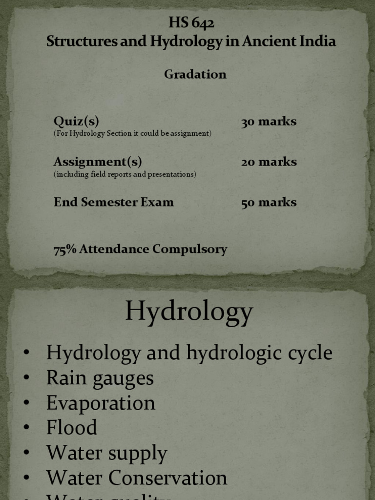 Ancient Indian Structures and Hydrology | PDF