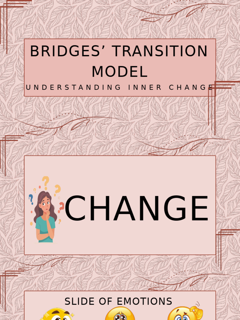 Understanding Bridges' Transition Model | PDF