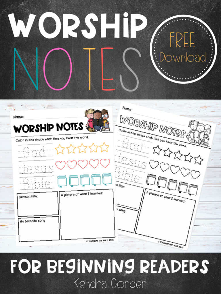 Worship Notes for Beginners | PDF