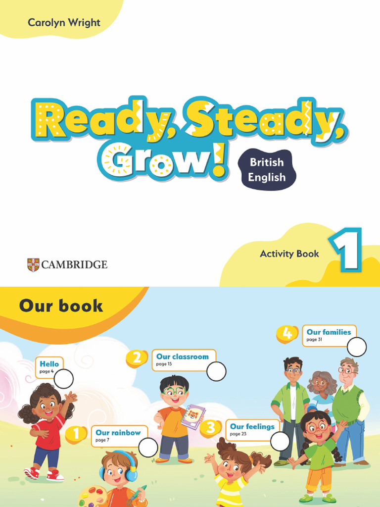 Ready Steady Grow 1 Activity Book | PDF
