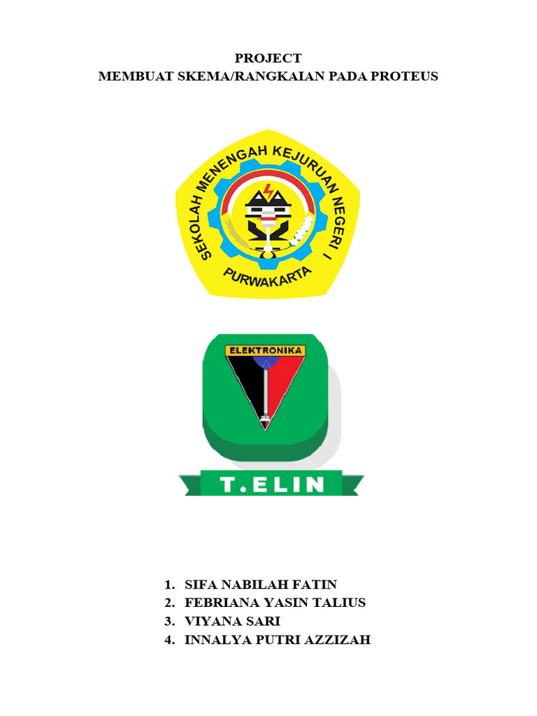 Skema Rangkaian Elektronik Proteus | PDF