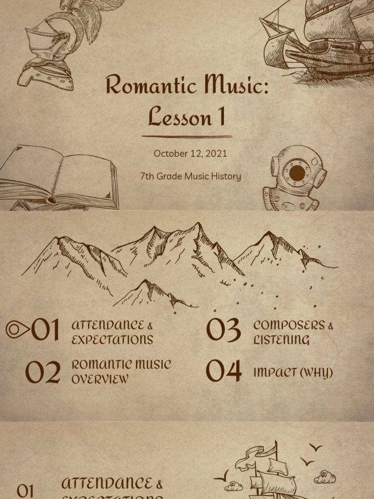 7 Week 7T - 10-12-21 Romantic Music 1 | PDF | Orchestras | Pyotr Ilyich ...