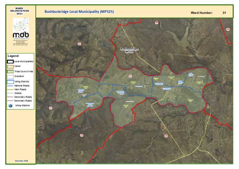 Bushbuckridge Ward Map 2021 | PDF