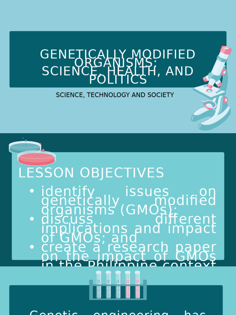 Genetically Modified Organism | PDF | Genetically Modified Organism ...
