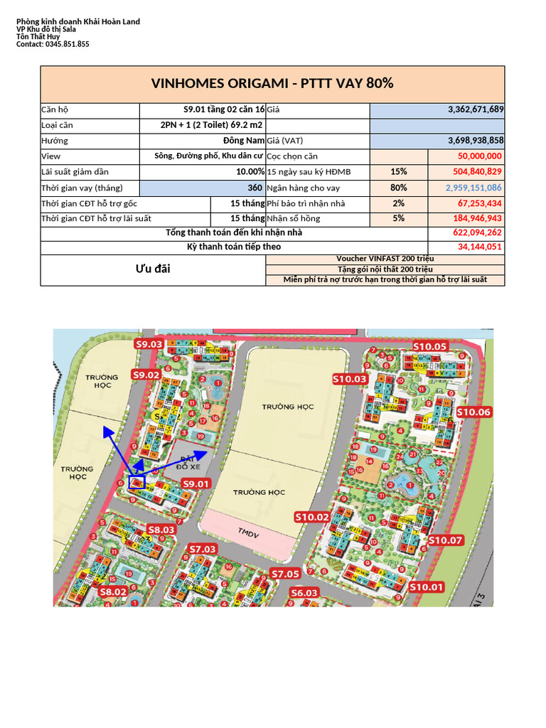 Vinhomes Origami - Vay 80% | PDF