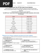 Grade 10 Subject Stream Selection Guide | PDF | Mathematics | Science