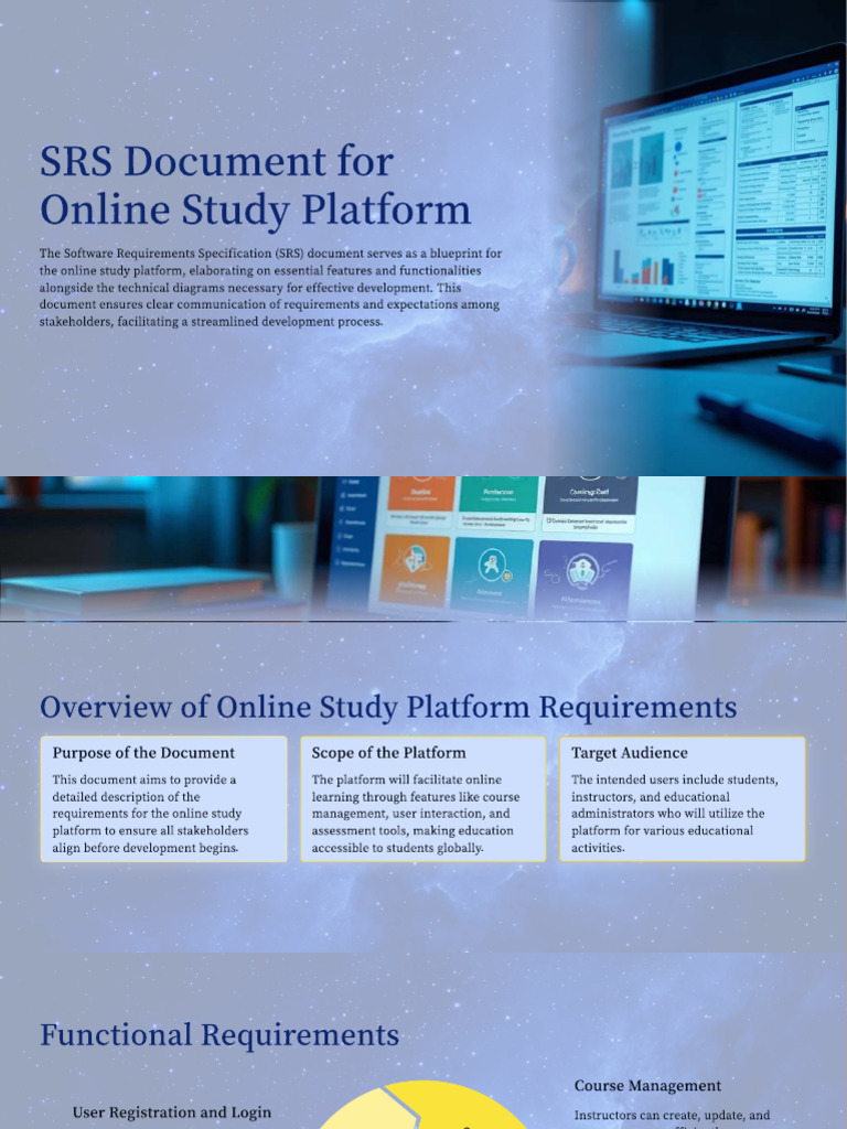 SRS Document For Online Study... | PDF | Usability | Databases