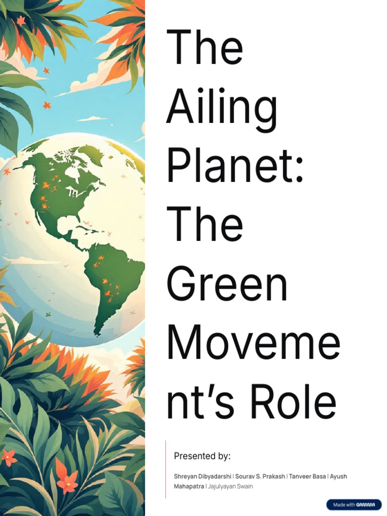 The Green Movement's Impact on Earth | PDF | Sustainable Development ...
