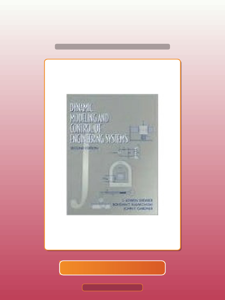 Accompany Dynamic Modeling and Control of Engineering Systems 2nd ...