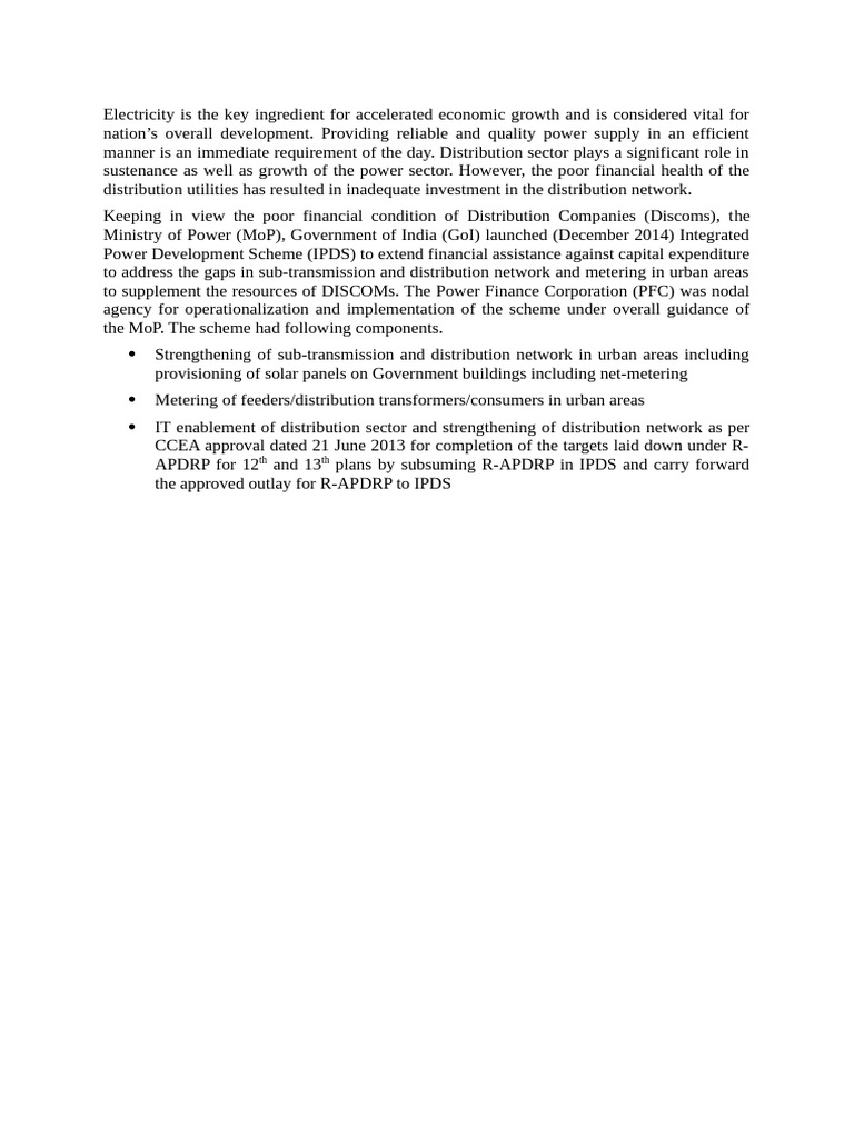 Electricity Is The Key Ingredient For Accelerated Economic Growth and ...