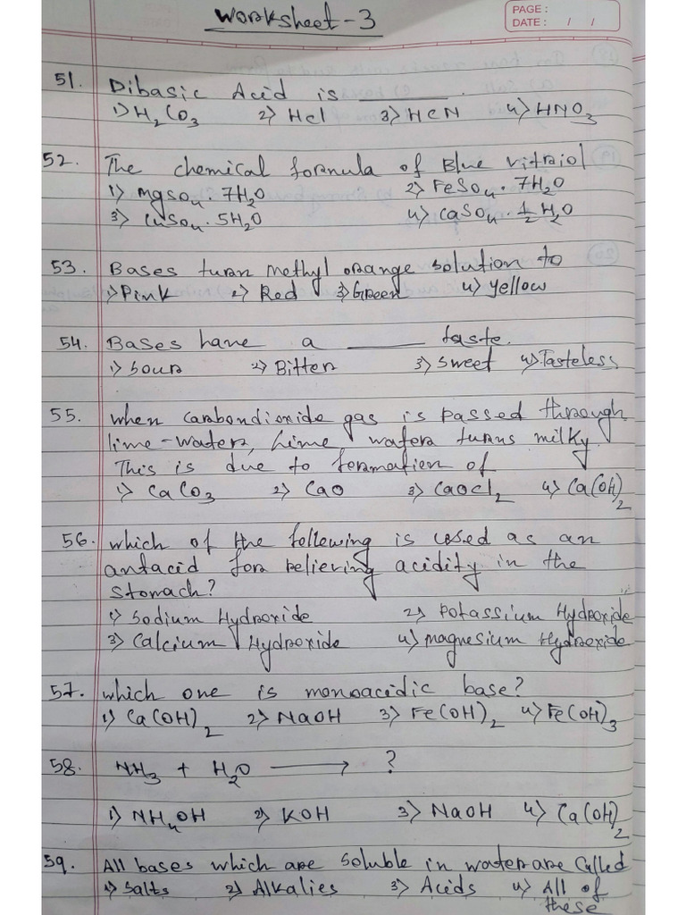 Chemistry Class 7 | PDF