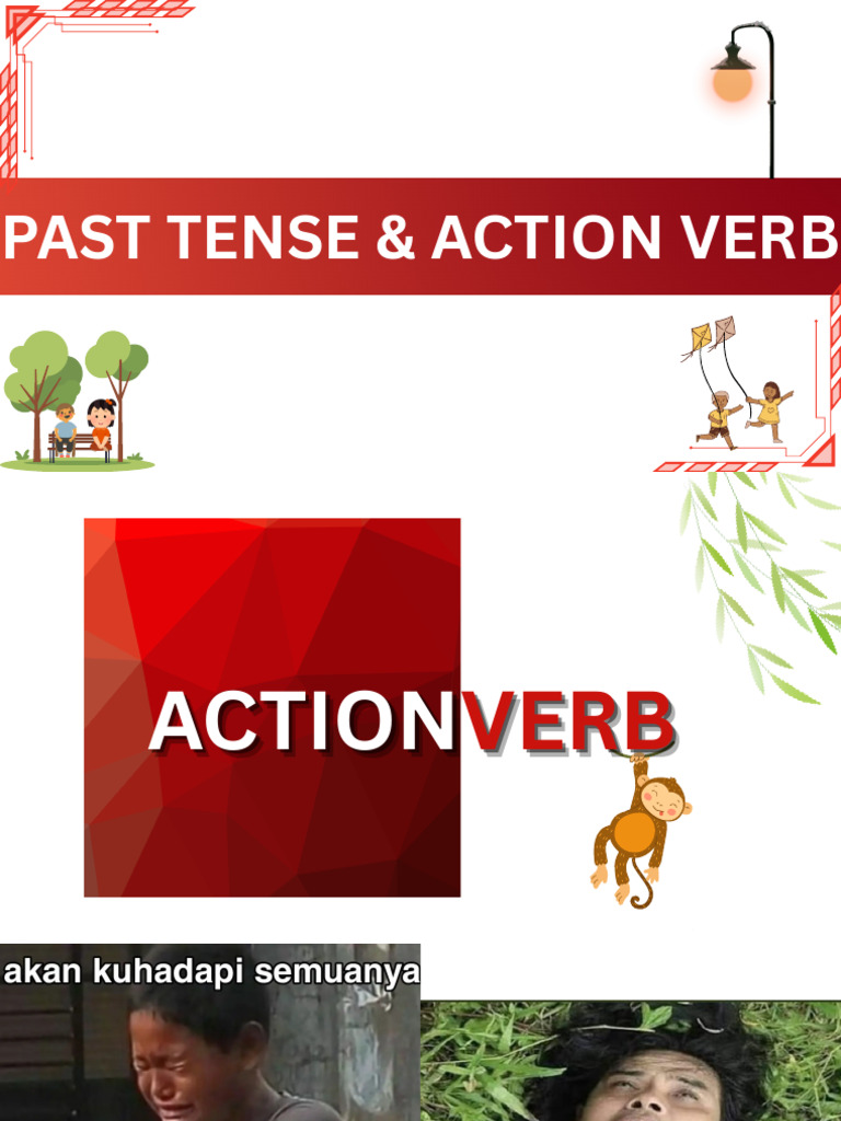 Past Tense & Action Verb | PDF